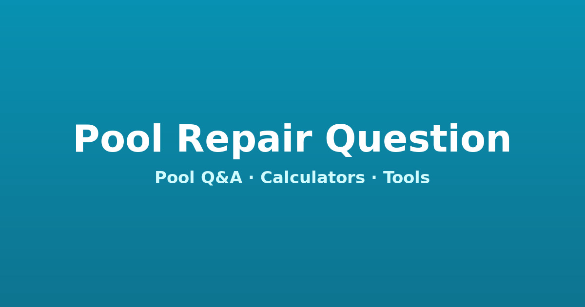Best Pool Test Kits & Strips (2026) | Pool Repair Question